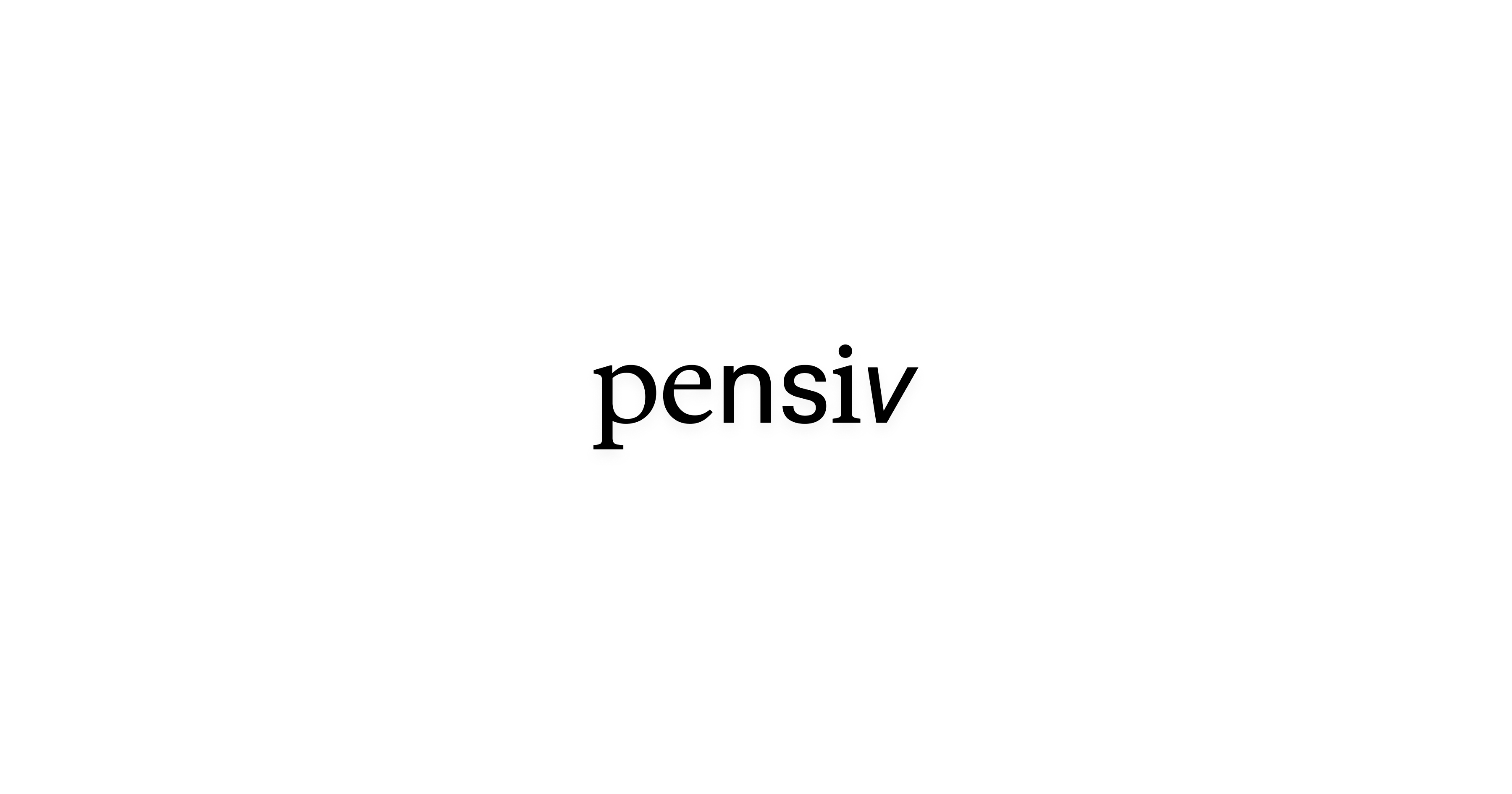 pensiv - Where stories take shape.